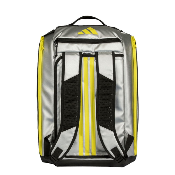 Adidas Racket Bag Tour 2026 (Silver/Lime) – Padellife.dk
